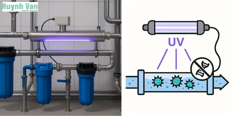 Hiểu đúng về đèn UV ánh sáng tím trong xử lý nước và diệt khuẩn